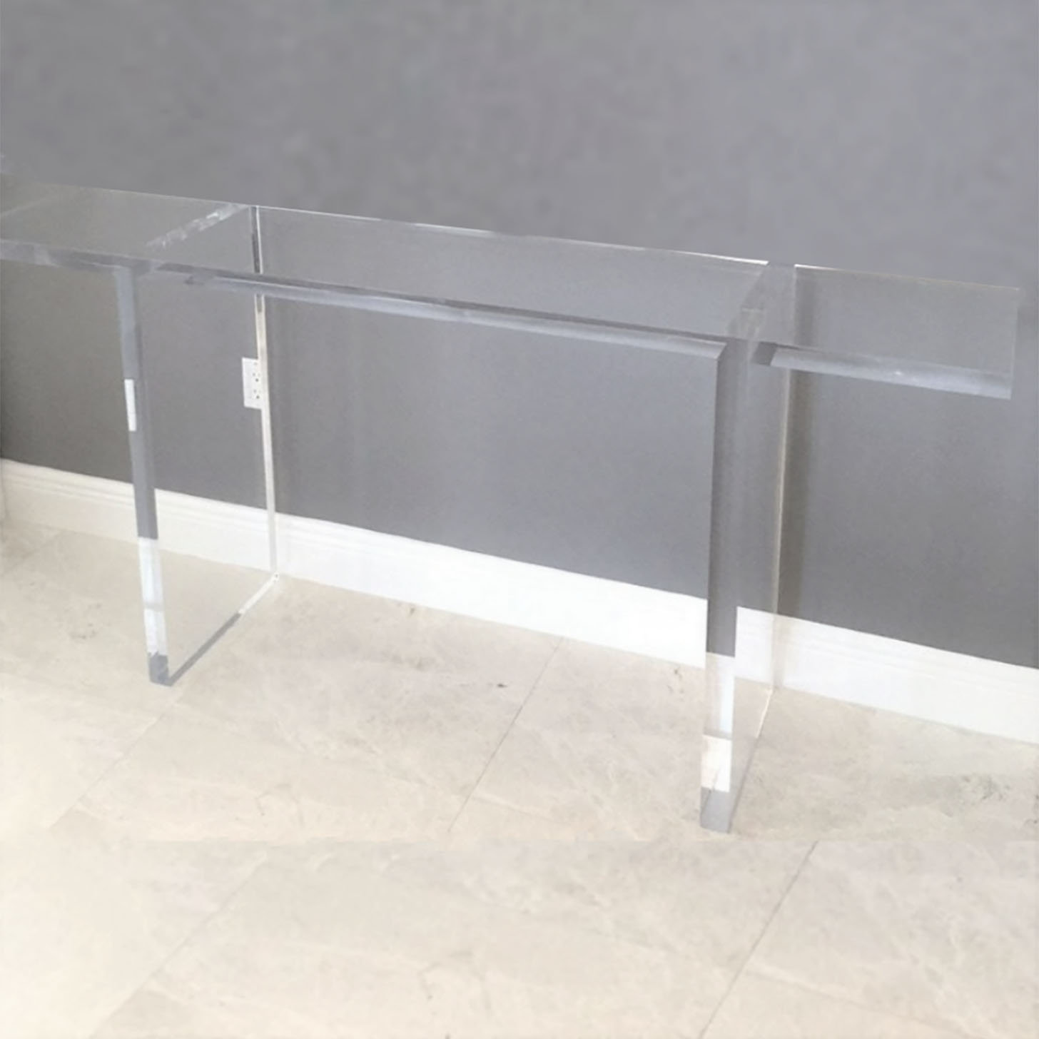Clear Home Design Console Table | Wayfair