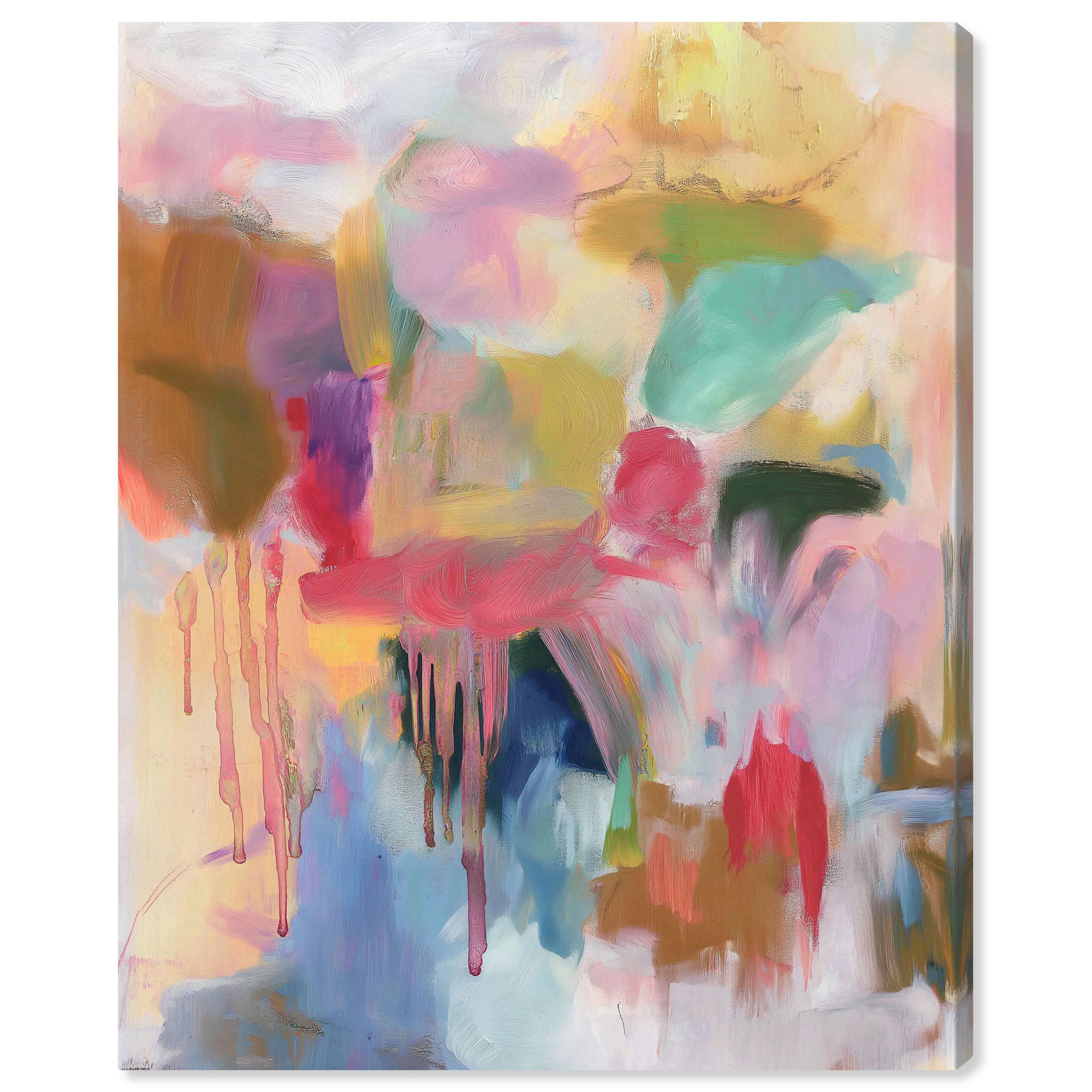 Art Remedy Art with Bold Colors Canvas Contemporary Art by Art Remedy ...