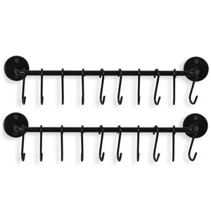 Prep & Savour Wall Mounted Pot Rack & Reviews | Wayfair