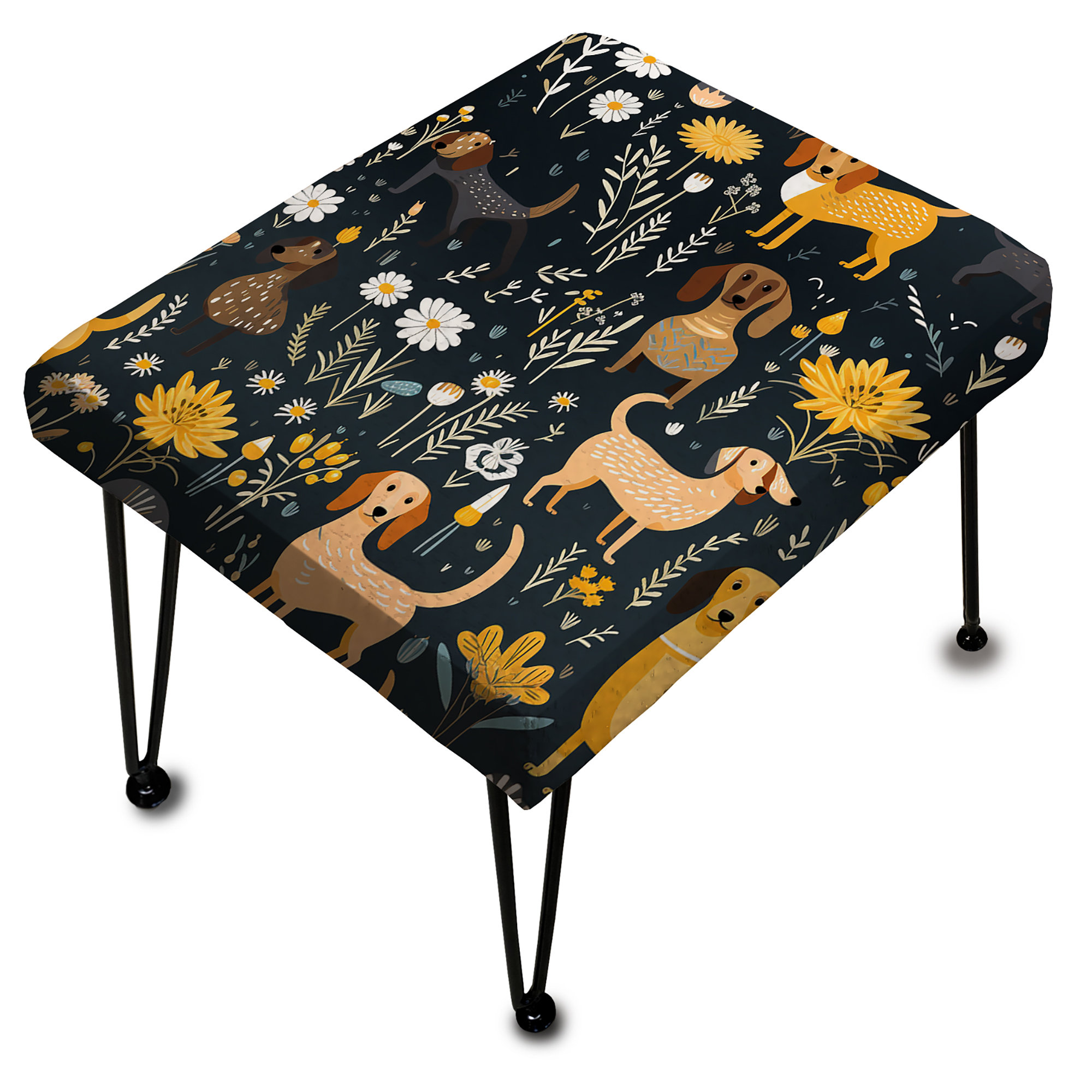 Design Art Weiner Dogs Animal Prints For Kids - Animal Print Rectangle ...