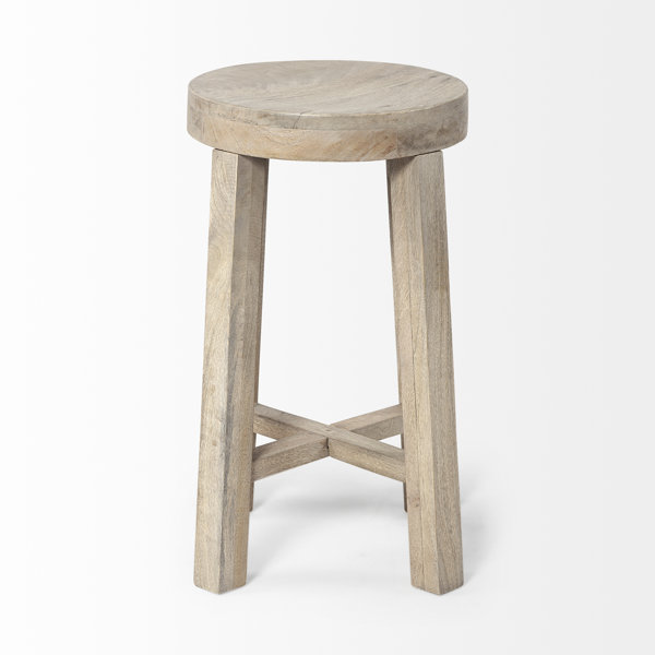 Joss & Main Derrek Solid Wood 26'' Counter Stool & Reviews - Wayfair Canada