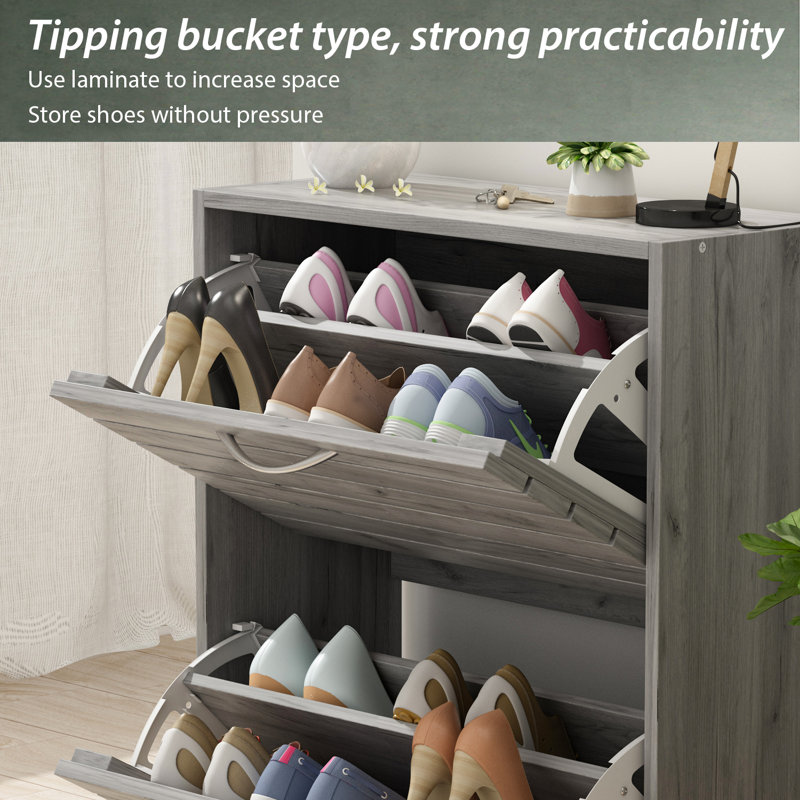 Latitude Run® Shoe Rack & Reviews | Wayfair