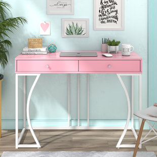 Pink Desks You'll Love | Wayfair