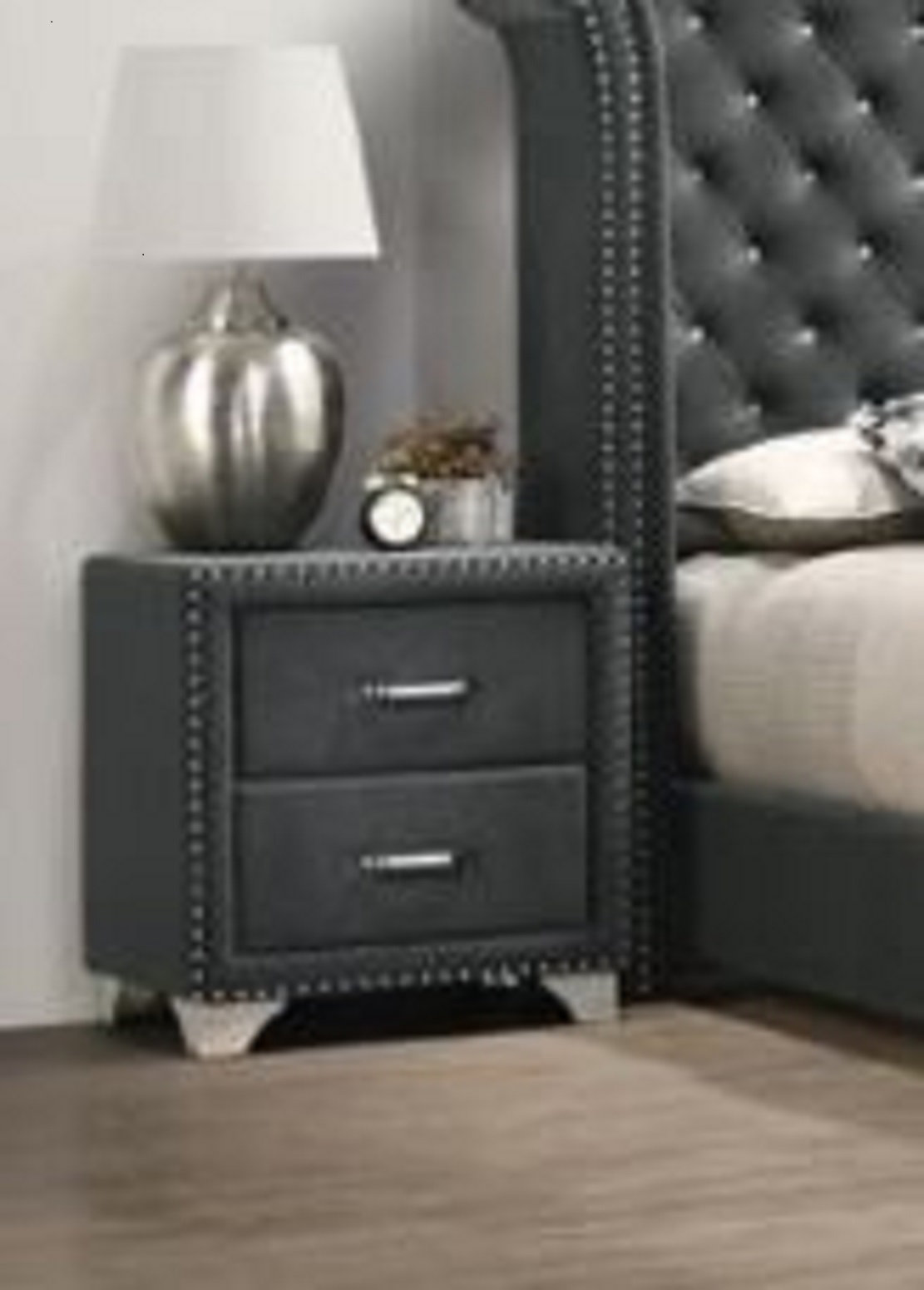 House of Hampton Table de chevet 2 tiroirs Ferdinan - Wayfair Canada