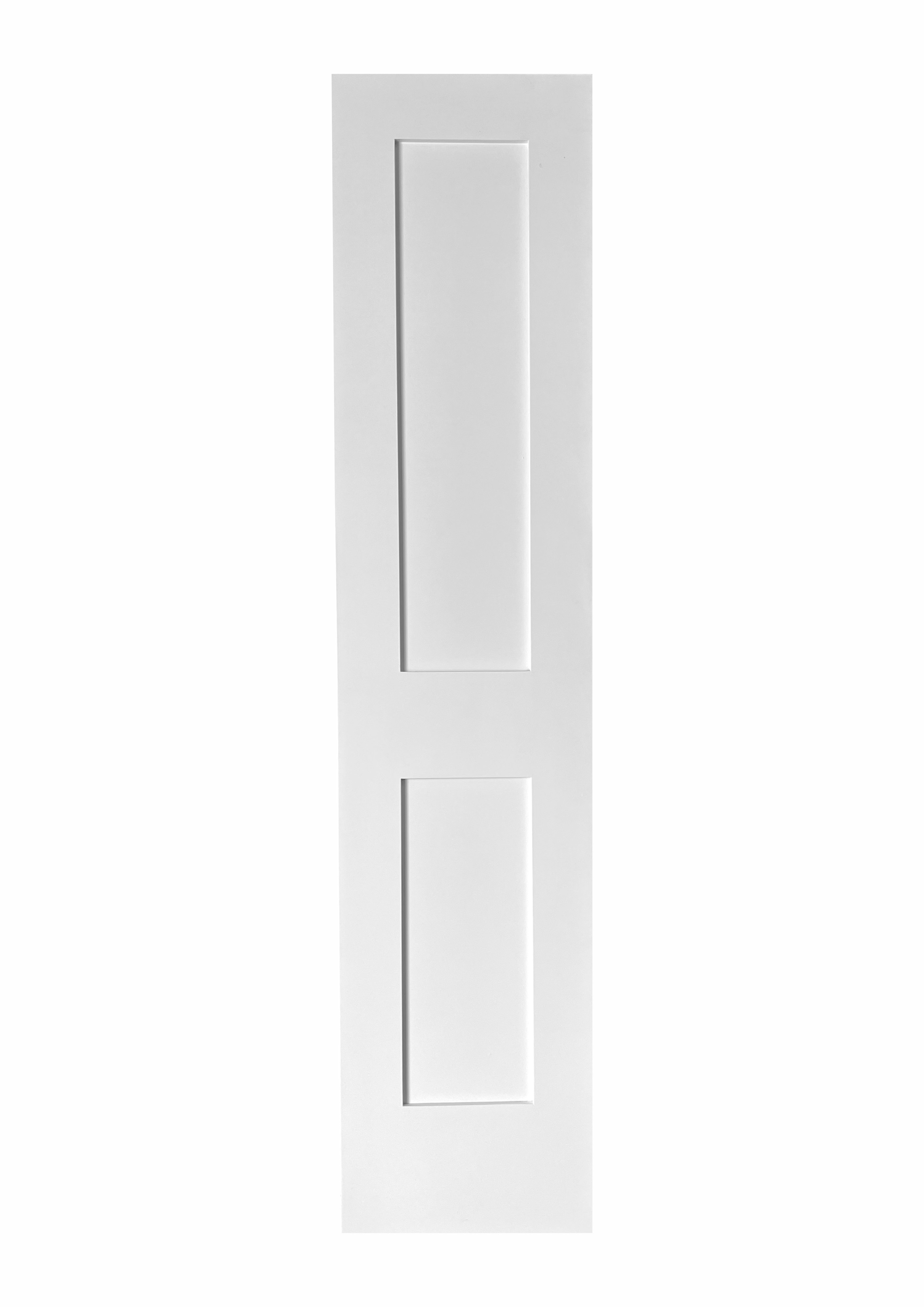 RESO Gauss Single Panel Solid Core Primed Smooth Texture Interior Door ...