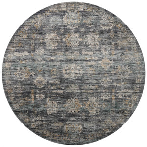 Jean Stoffer x Loloi Katherine Graphite / Jade Area Rug & Reviews | Wayfair