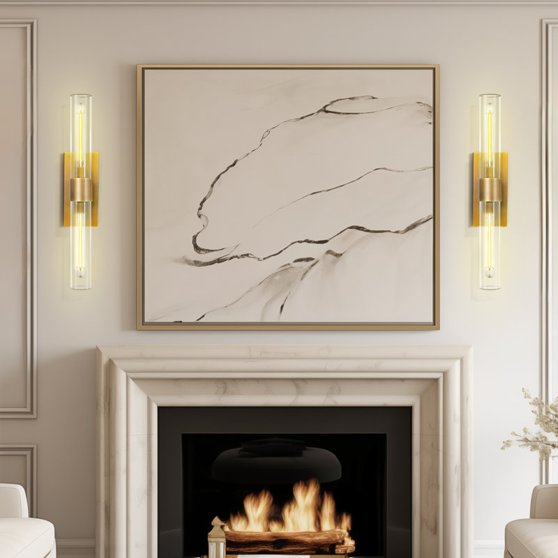 Brayden Studio® Caen 1-Light Wallchiere Wall Mounted Sconce Wall Light ...