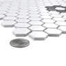 Merola Tile Metro 1" Hex 10-1/4 " x 11-7/8 " Porcelain Mosaic Floor ...