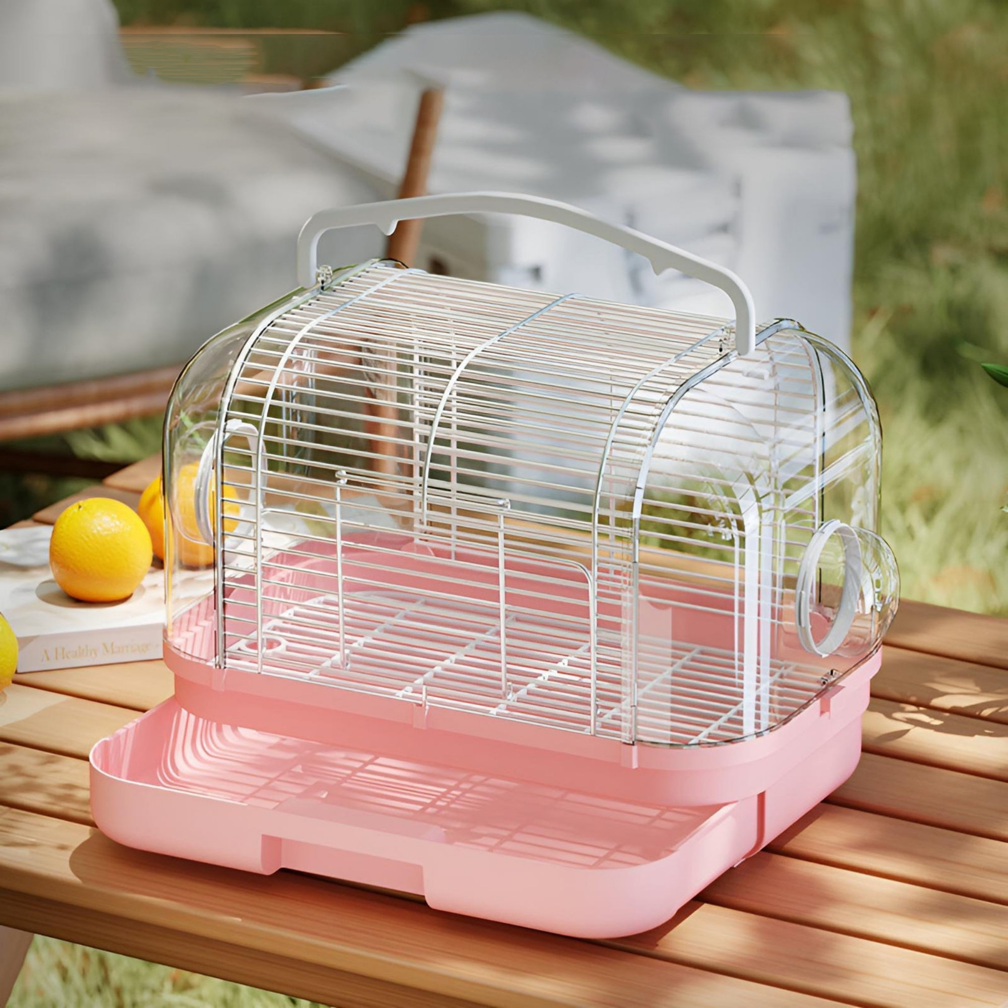 Archie & Oscar™ Multi Functional Parrot Portable Cage For Outdoor And ...