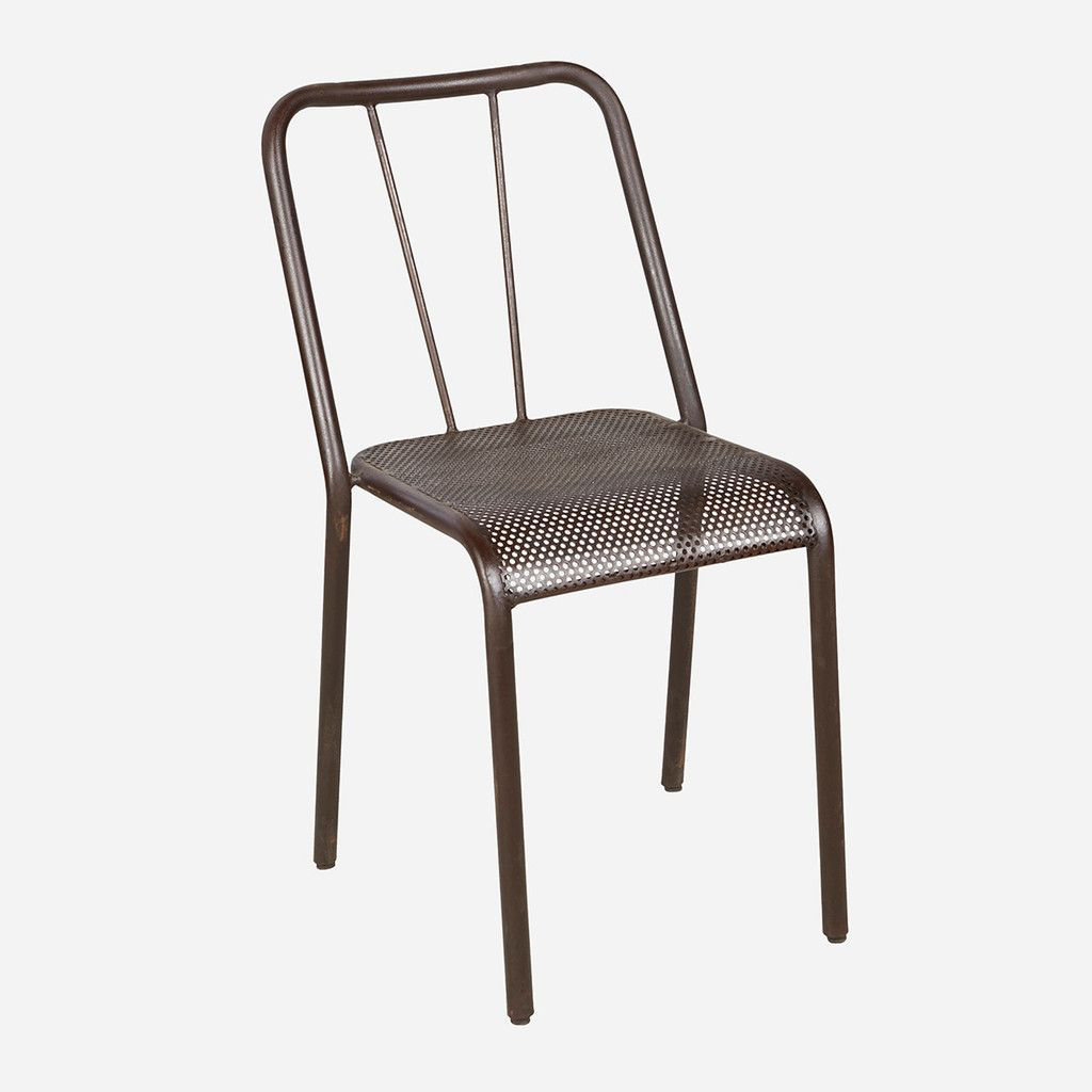 Bobo Intriguing Objects Oscar Art Deco All-Steel Stackable Dining Side ...