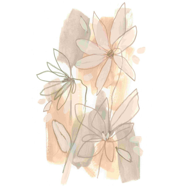 Winston Porter " Flower Fragments II " by June Erica Vess - Wayfair Canada