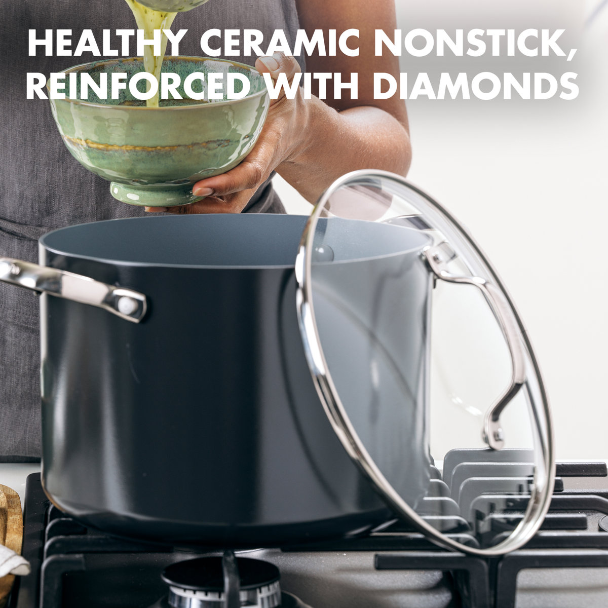 GreenPan Valencia Pro Hard Anodized Induction Healthy Ceramic Nonstick ...