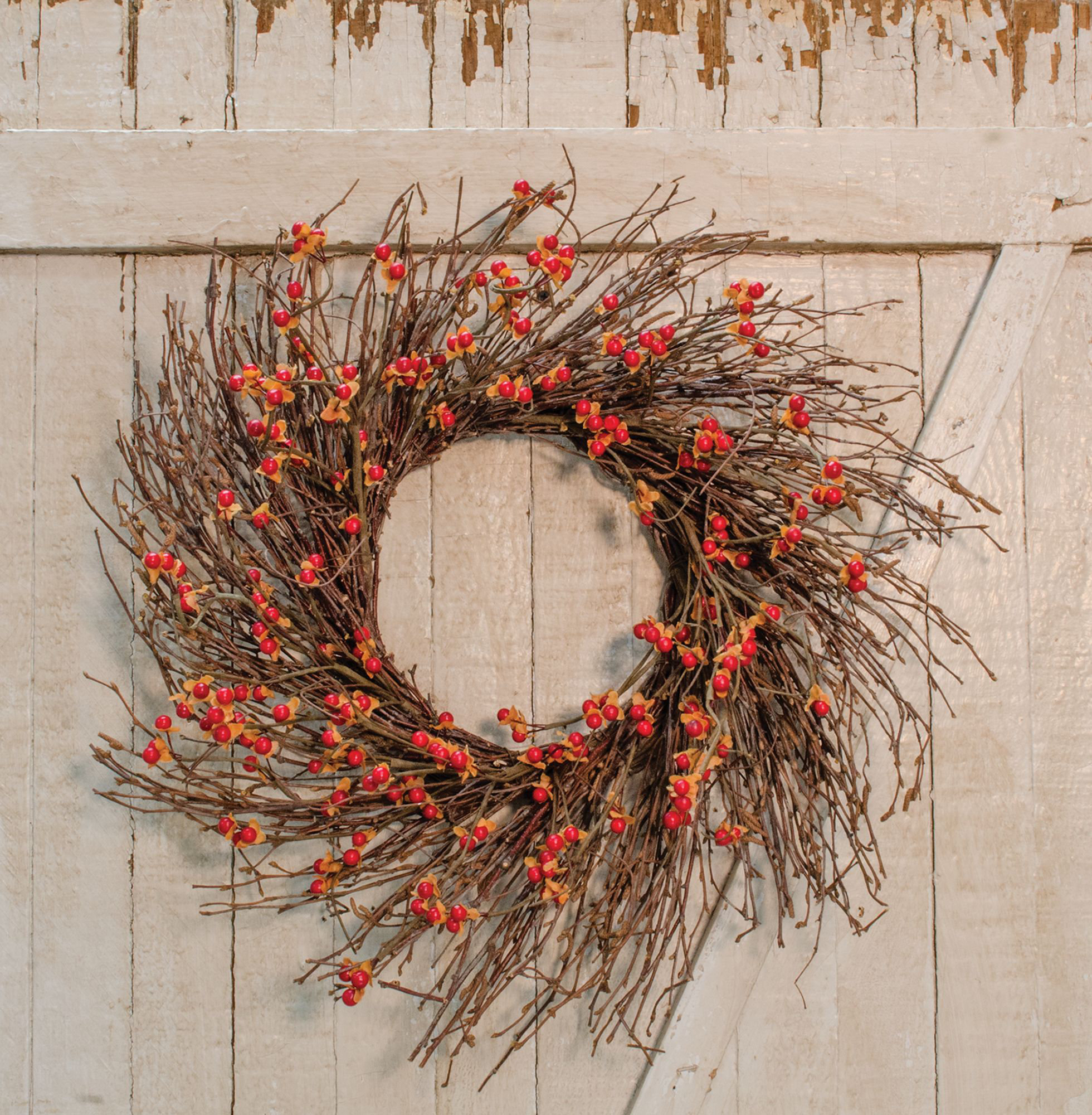 August Grove® Bittersweet 22" Twig Wreath & Reviews | Wayfair