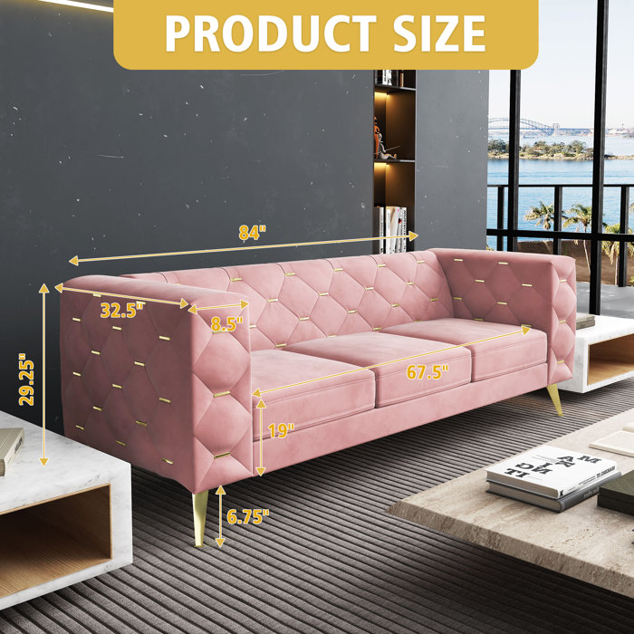 Rosdorf Park Jensyn 2 - Piece Velvet Living Room Set | Wayfair