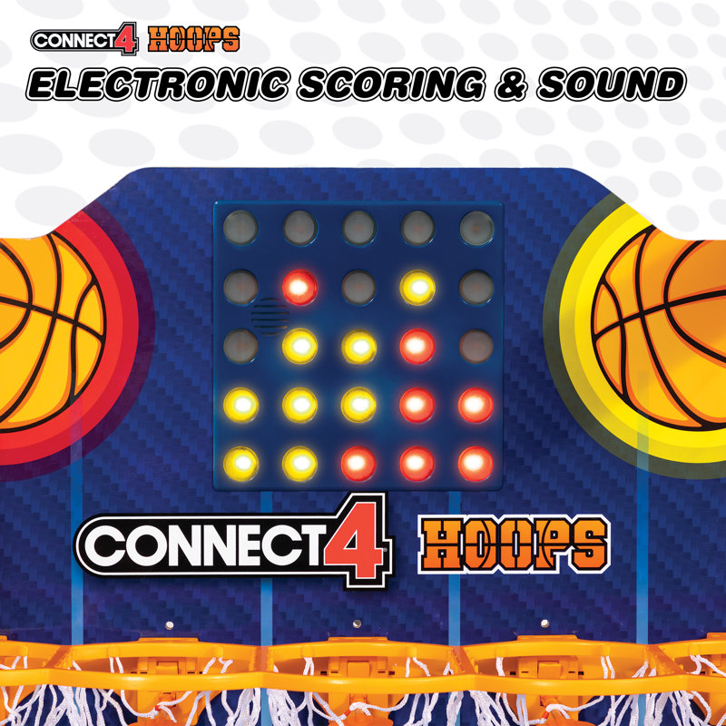 Eastpoint Sports Connect 4 Hoops Indoor Basketball Arcade Game For Home ...