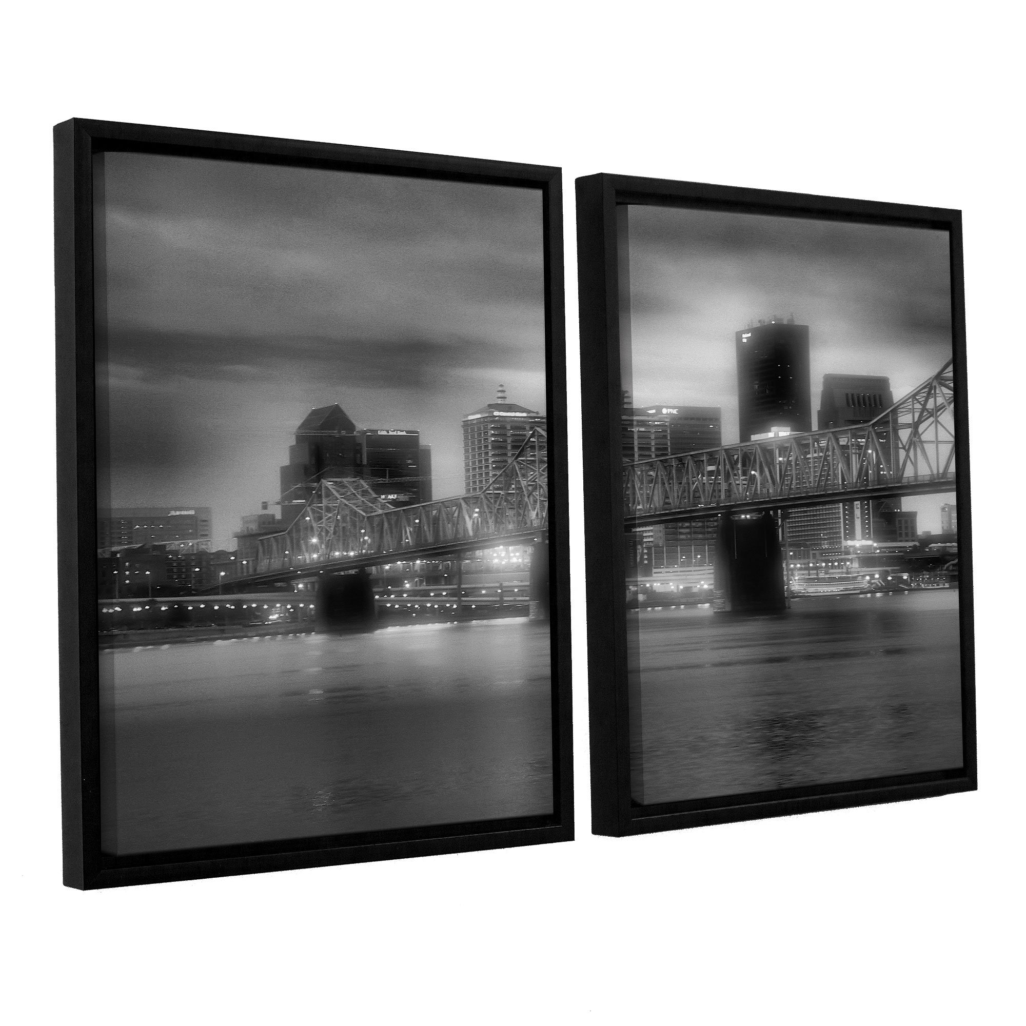 ArtWall Gritty City by Steve Ainsworth 2 Piece Framed Photographic ...