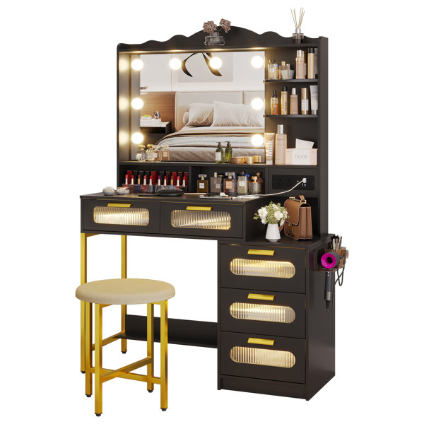 Wade Logan® Braison Vanity & Reviews | Wayfair