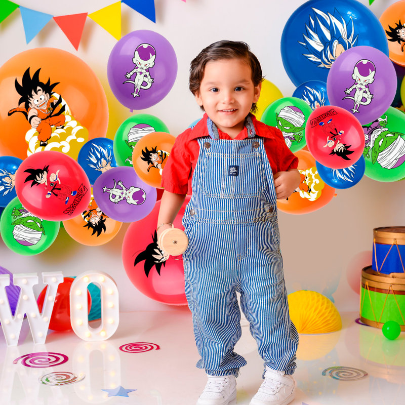 Dakota Fields 40 Pcs Dragon Ball Z Balloon Party Decorations | Wayfair