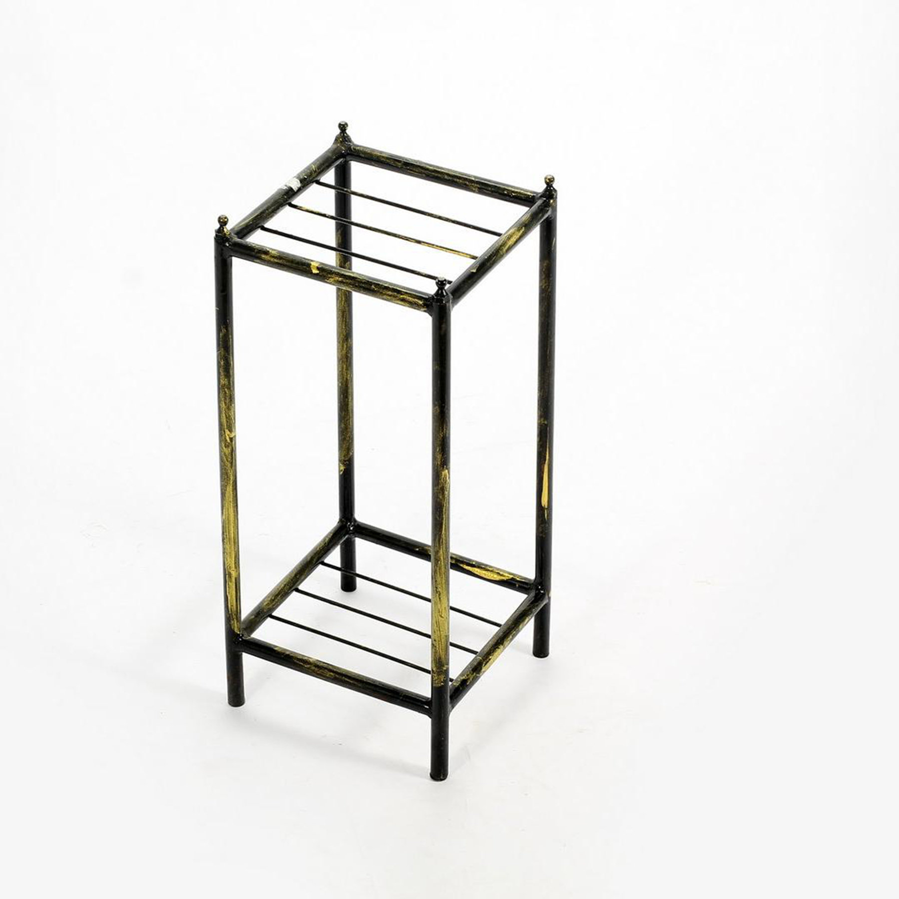 Ebern Designs 2 Tier Small Square Metal Plant Stand - Wayfair Canada