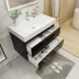 Latitude Run® Carneshia 35.4'' Single Bathroom Vanity with Acrylic Top ...