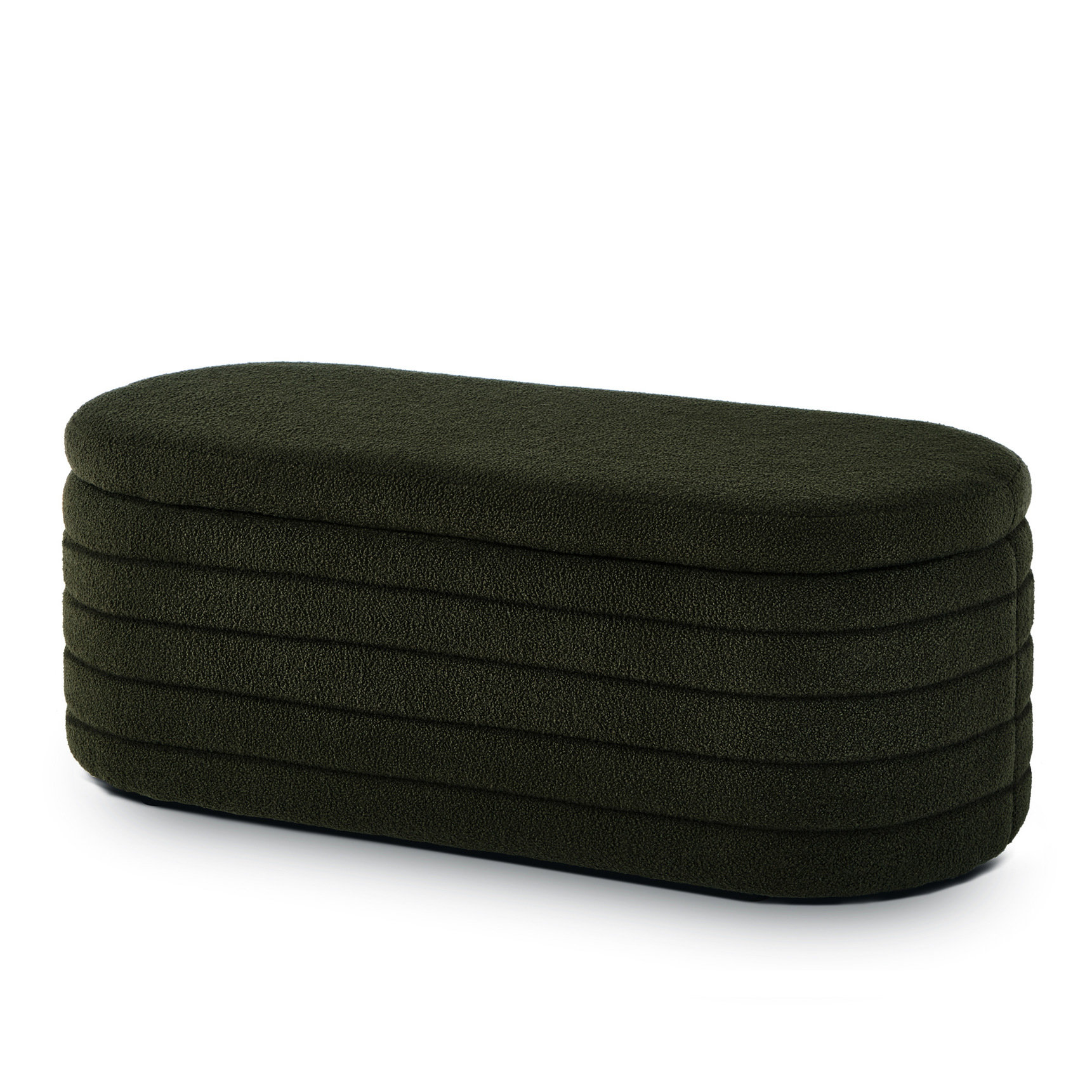 Latitude Run® Storage Bench With Soft Padding - Provides A Cozy Seating ...