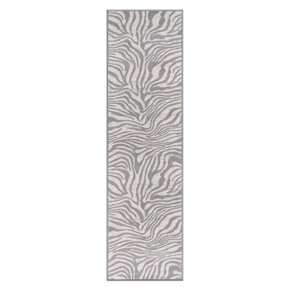 Willa Arlo™ Interiors Stapleton Zebra Ivory/Gray Area Rug & Reviews ...