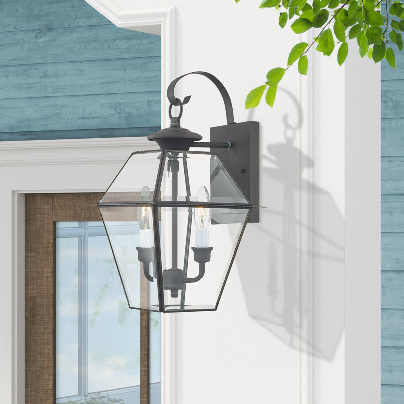 Alcott Hill® Boto Solid Brass Wall Light & Reviews | Wayfair