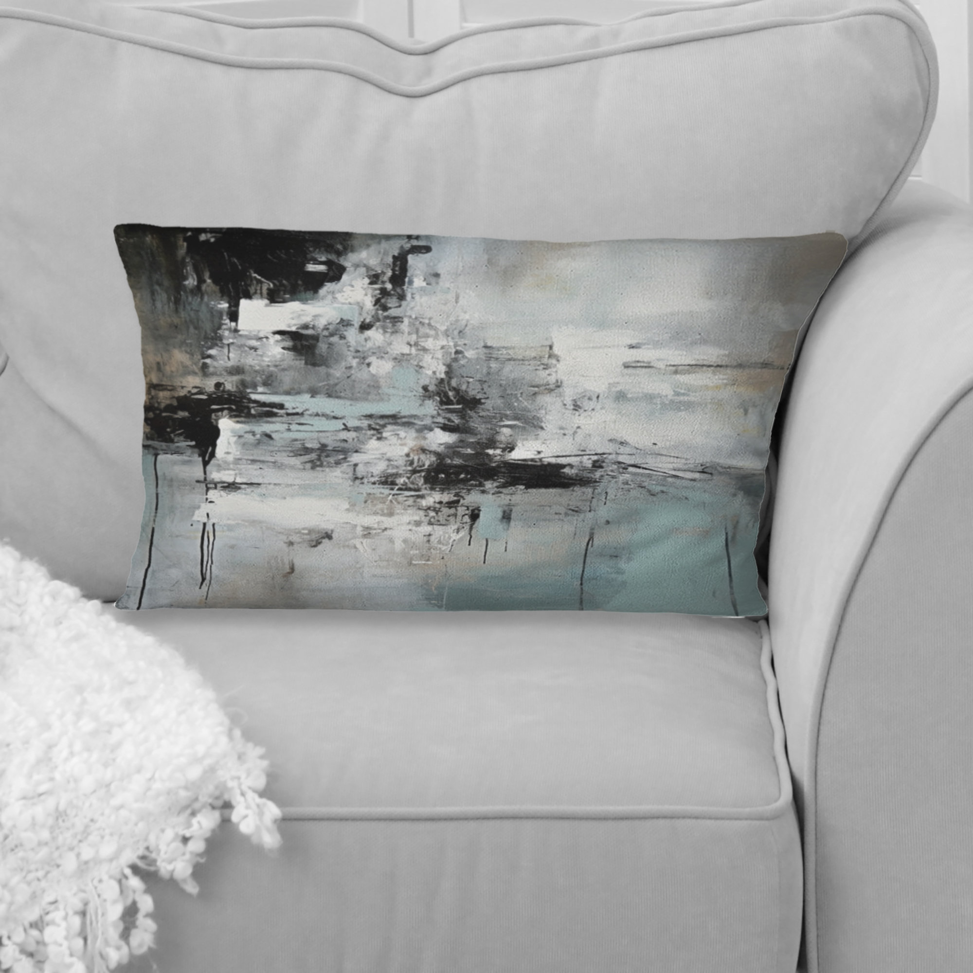 Design Art Serene Subtility In Abstract Light Blue I - Abstract ...