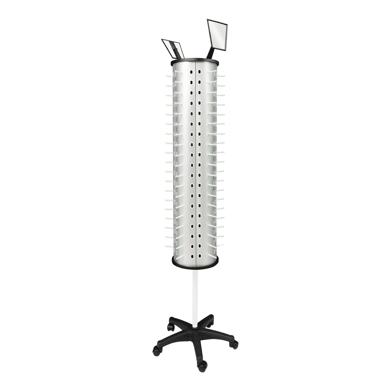 Ivy Bronx 360° Rotating Glasses Storage Display Stand Rack Five-Sided ...
