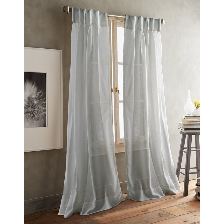 DKNY Paradox Polyester Sheer Curtain Pair & Reviews | Wayfair