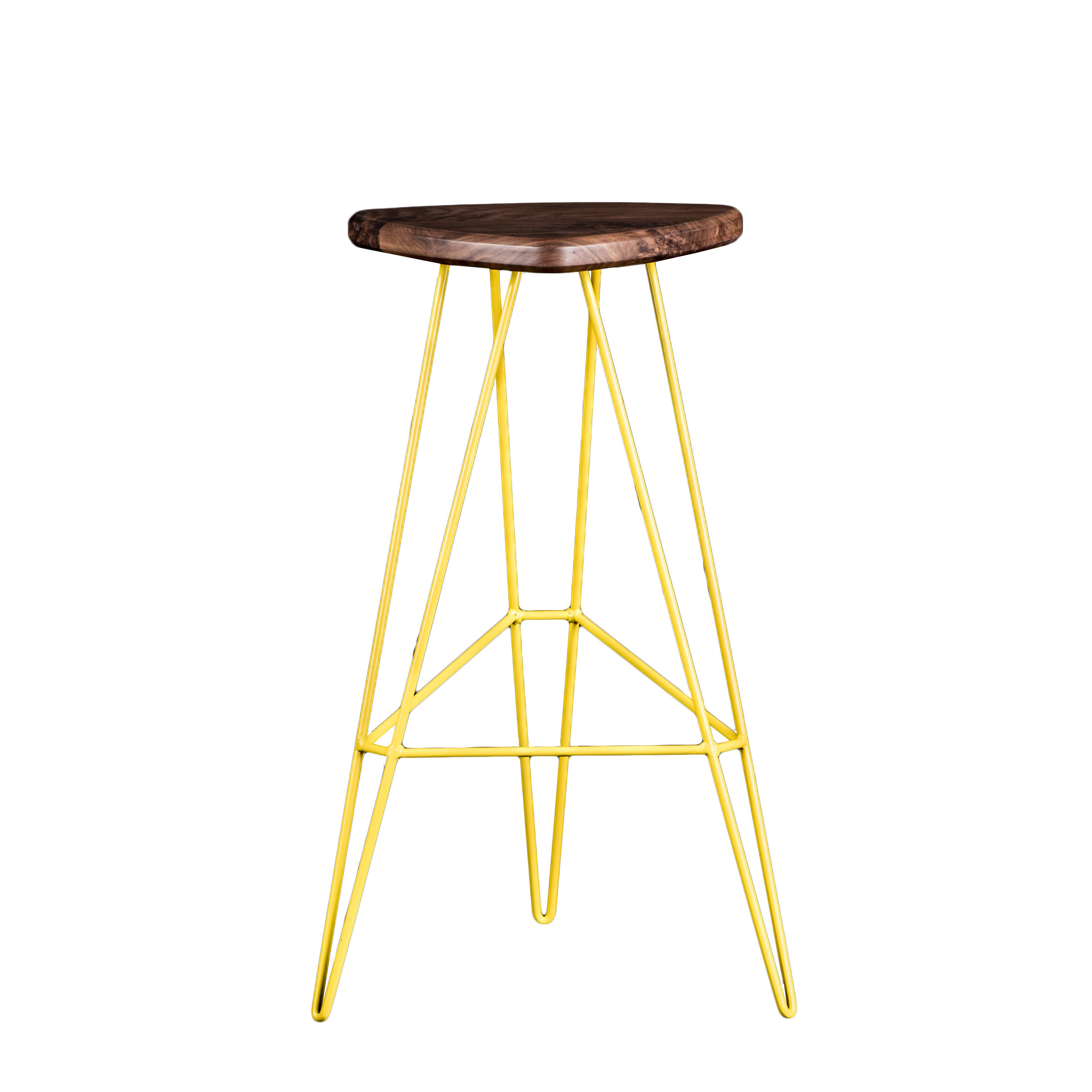 Tronk Design Madison Solid Wood Stool & Reviews | Wayfair