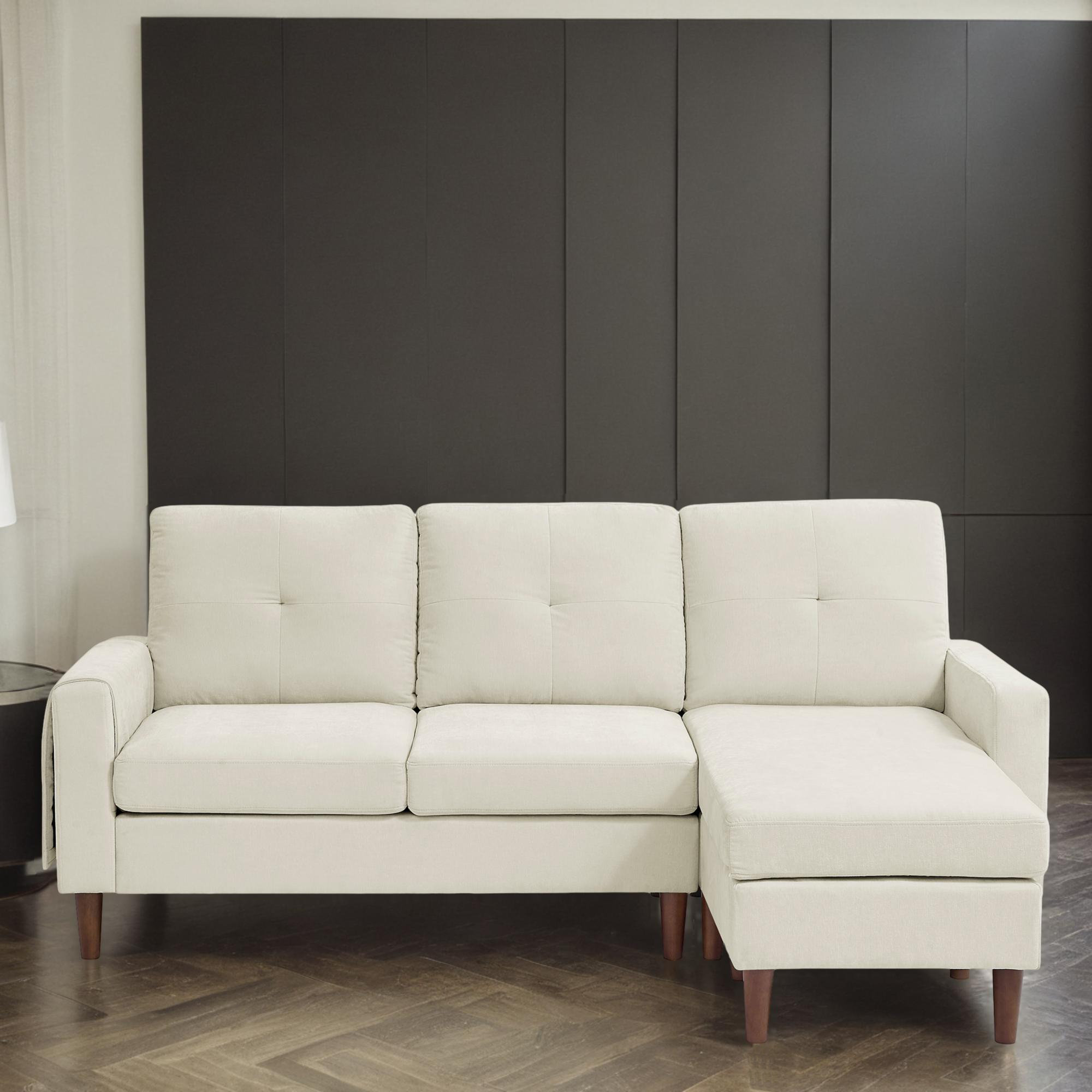 Latitude Run® 80" Wide Reversible Sleeper Sectional Sofa Bed | Wayfair