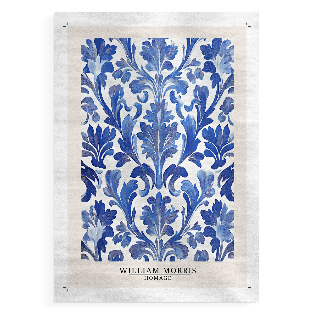 Renditions Gallery WM MORRIS Series DLII -Canvas Print Only - NOT ...