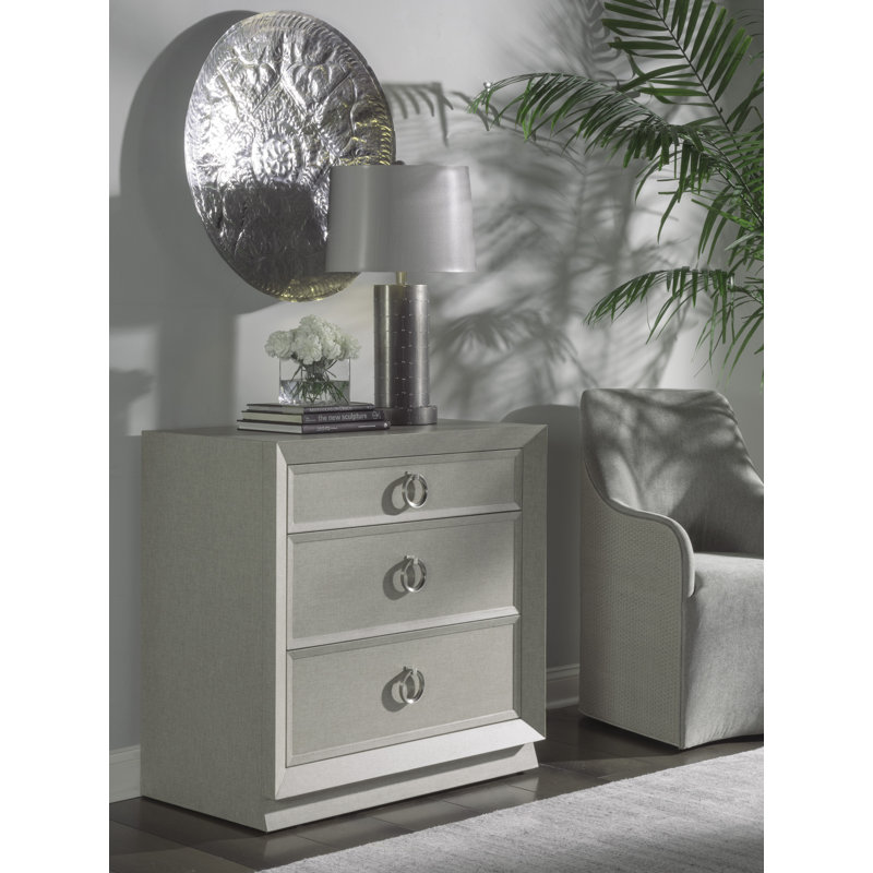 Artistica Home Signature Designs Zeitgeist Linen Hall Chest | Wayfair