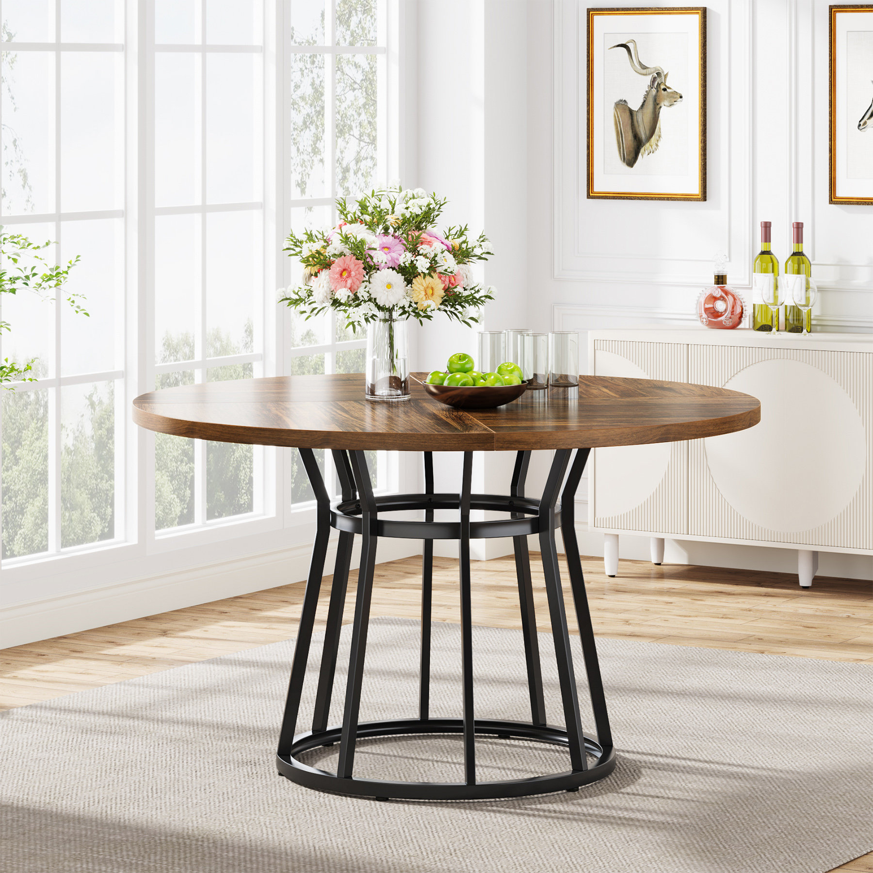 Blue Elephant 120cm Round Dining Table & Reviews | Wayfair.ie
