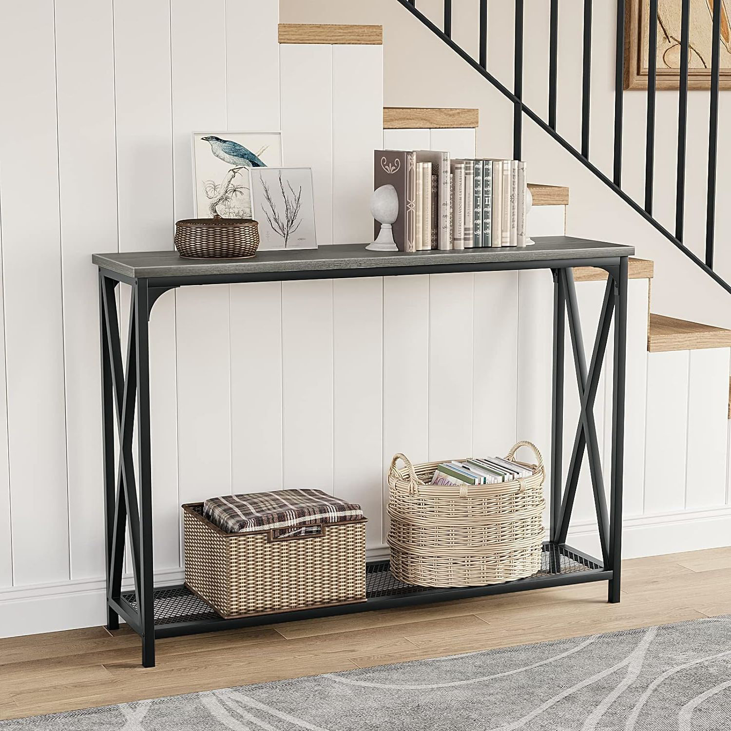 17 Stories Mellina 43.3'' Console Table - Wayfair Canada