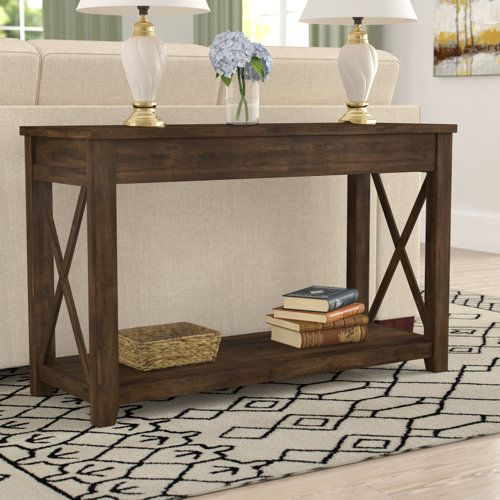 Espresso Wood Console Tables You'll Love | Wayfair