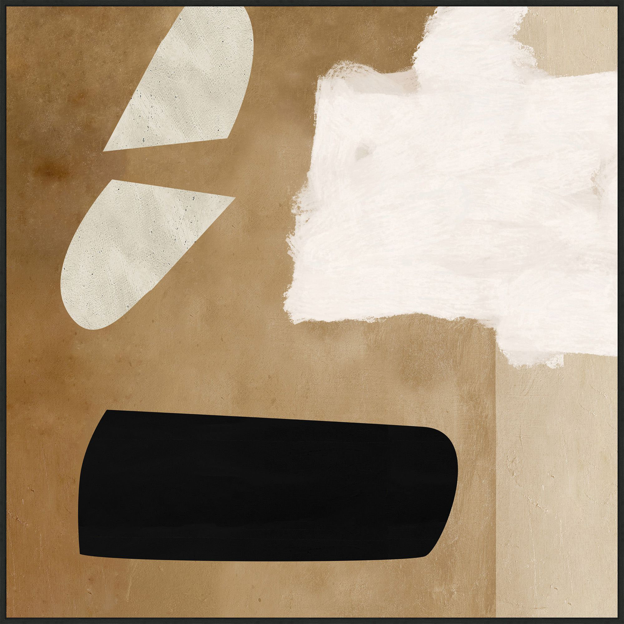 Wendover Art Group Neutral Study 2 - Floater Frame Print on Canvas ...