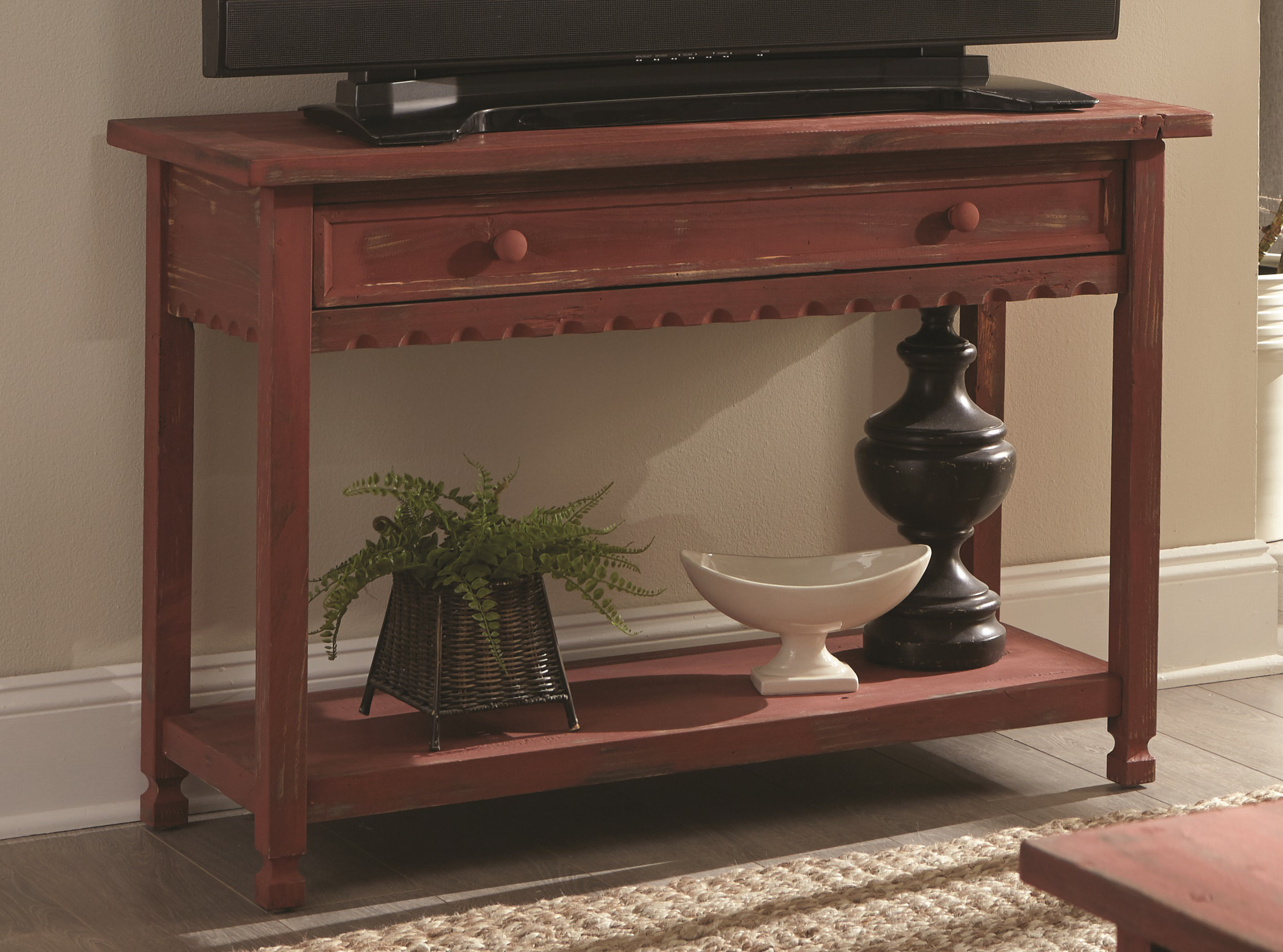 Beachcrest Home™ Brigid 42" Solid Wood Console Table & Reviews | Wayfair