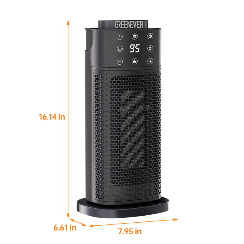 GREENEVER Space Heater Indoor with Humidifier PTC Electric Heaters with ...