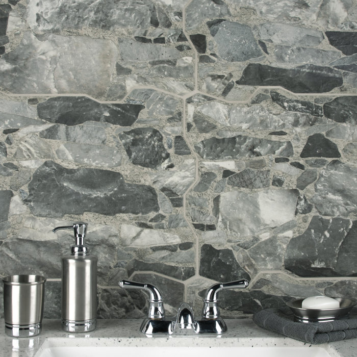 Merola Tile Rambla 15" x 23" Porcelain Stone Look Wall & Floor Tile ...