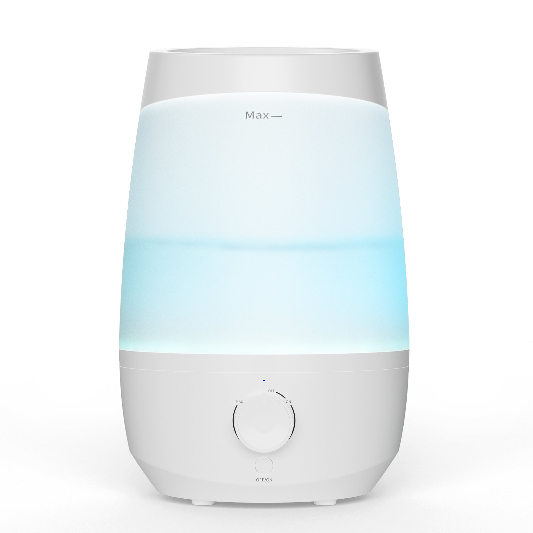 Kloudic Humidifier For Home Bedroom, Cool Mist Top Fill 3l Essential ...