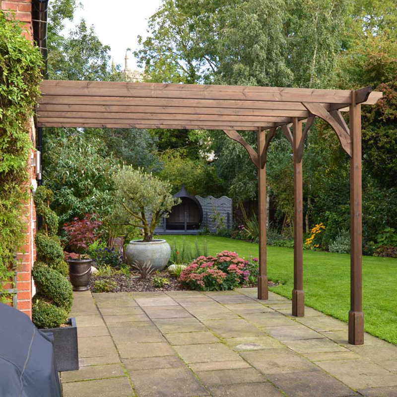 Dakota Fields Randi Manufactured Wood Pergola | Wayfair.co.uk