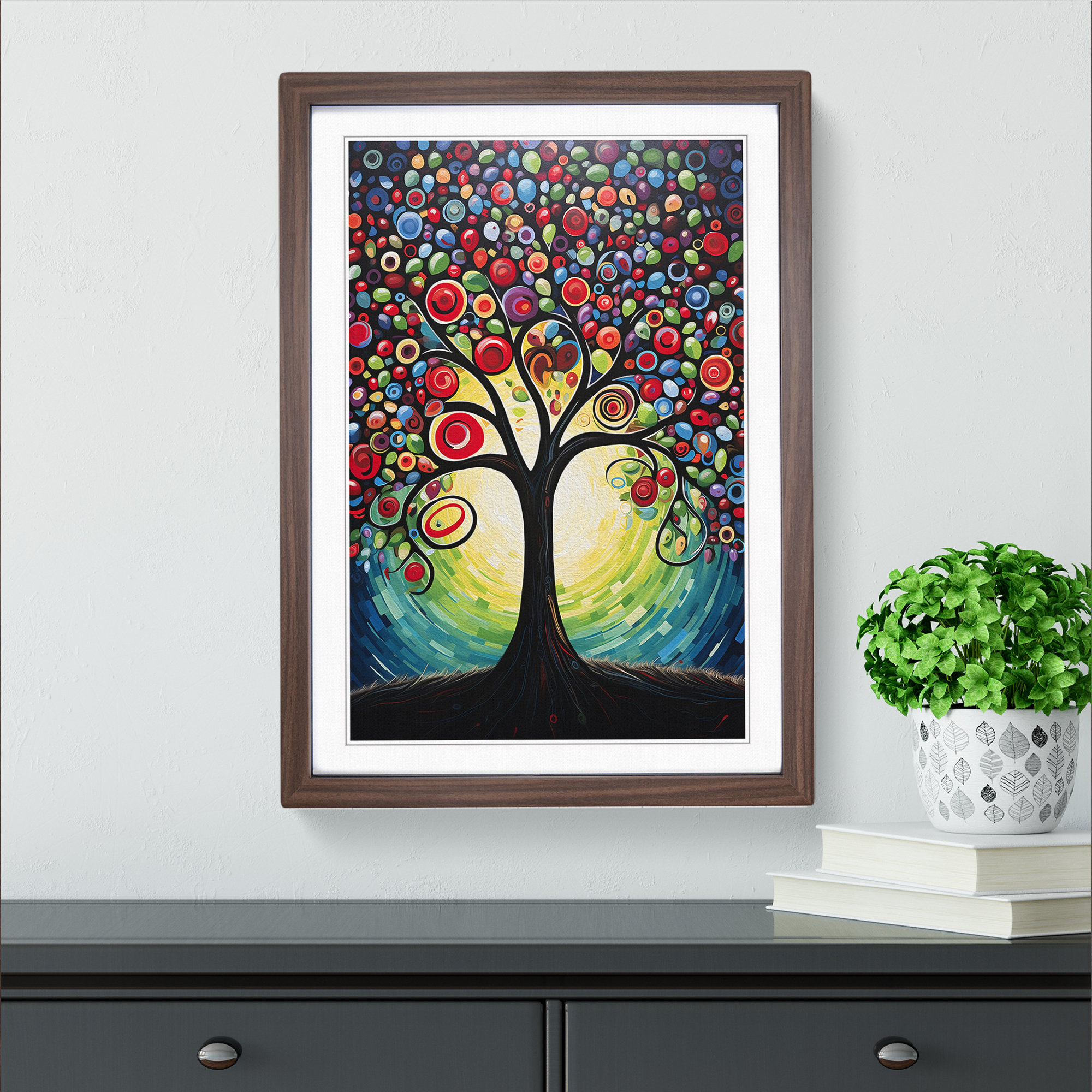 Big Box Art Apple Tree Abstract | Wayfair.co.uk