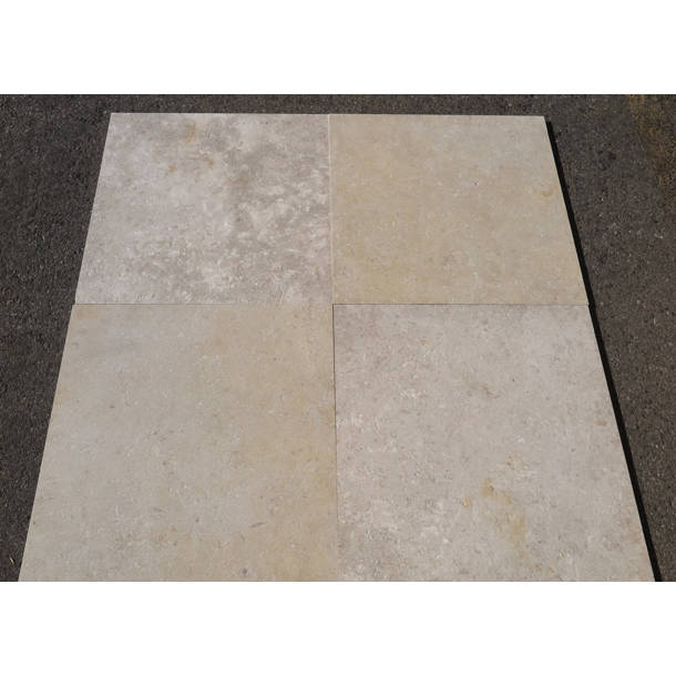 Stone & Tile Shoppe, Inc. 16" x 16" Limestone Stone Look Wall & Floor ...