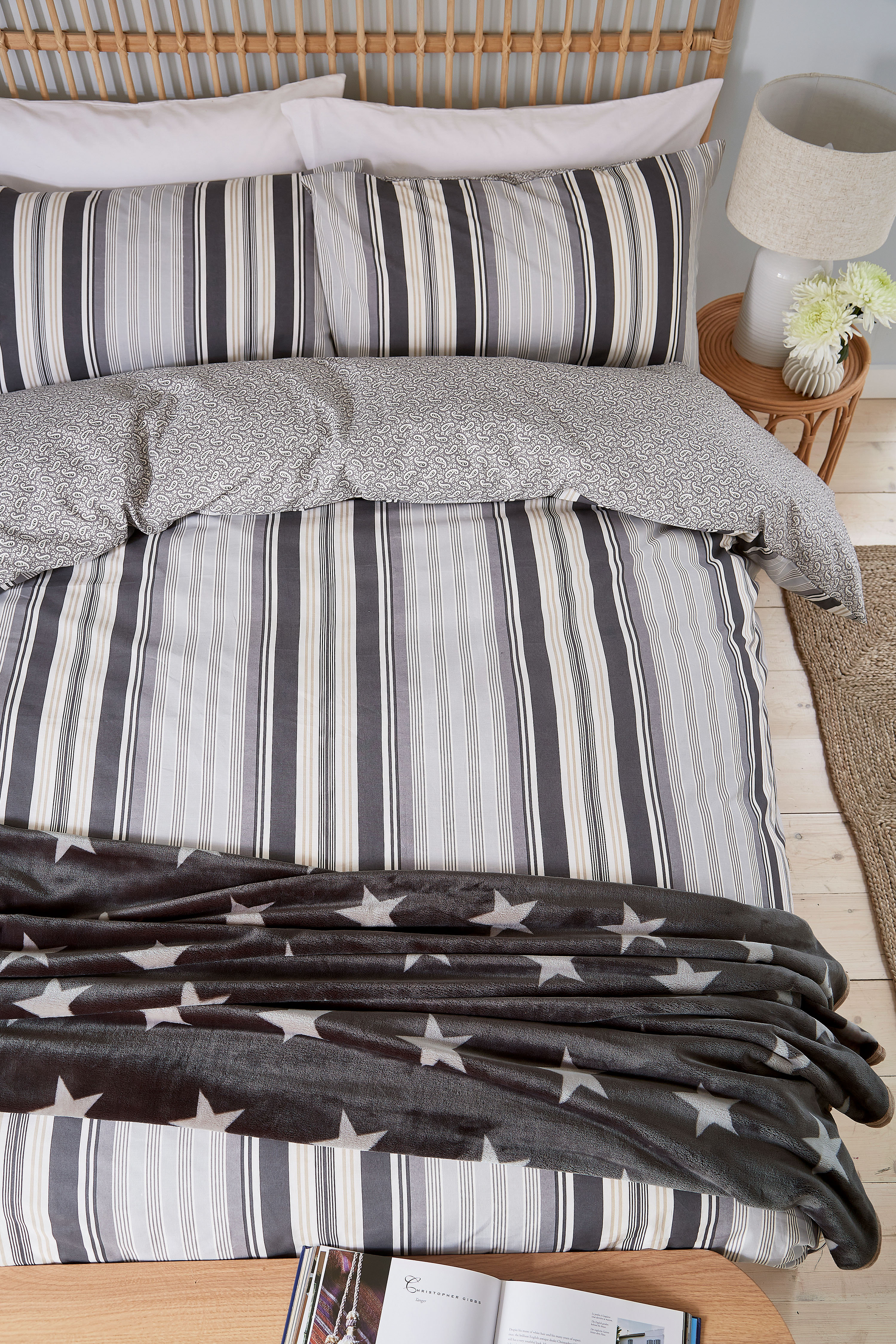 Helena Springfield Beach House Stripe Cotton Duvet Cover Set | Wayfair ...