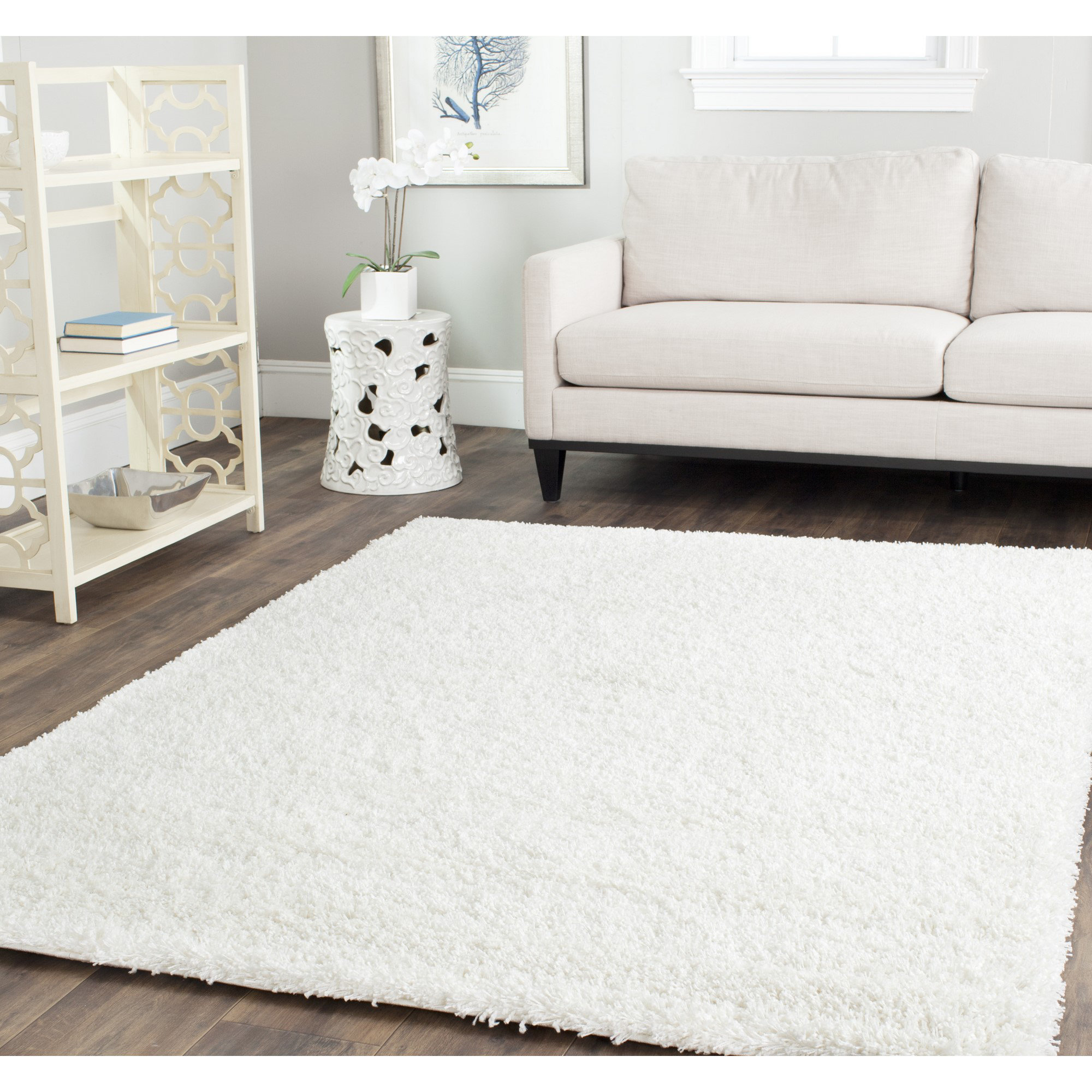 Wade Logan® Assar White Area Rug & Reviews | Wayfair