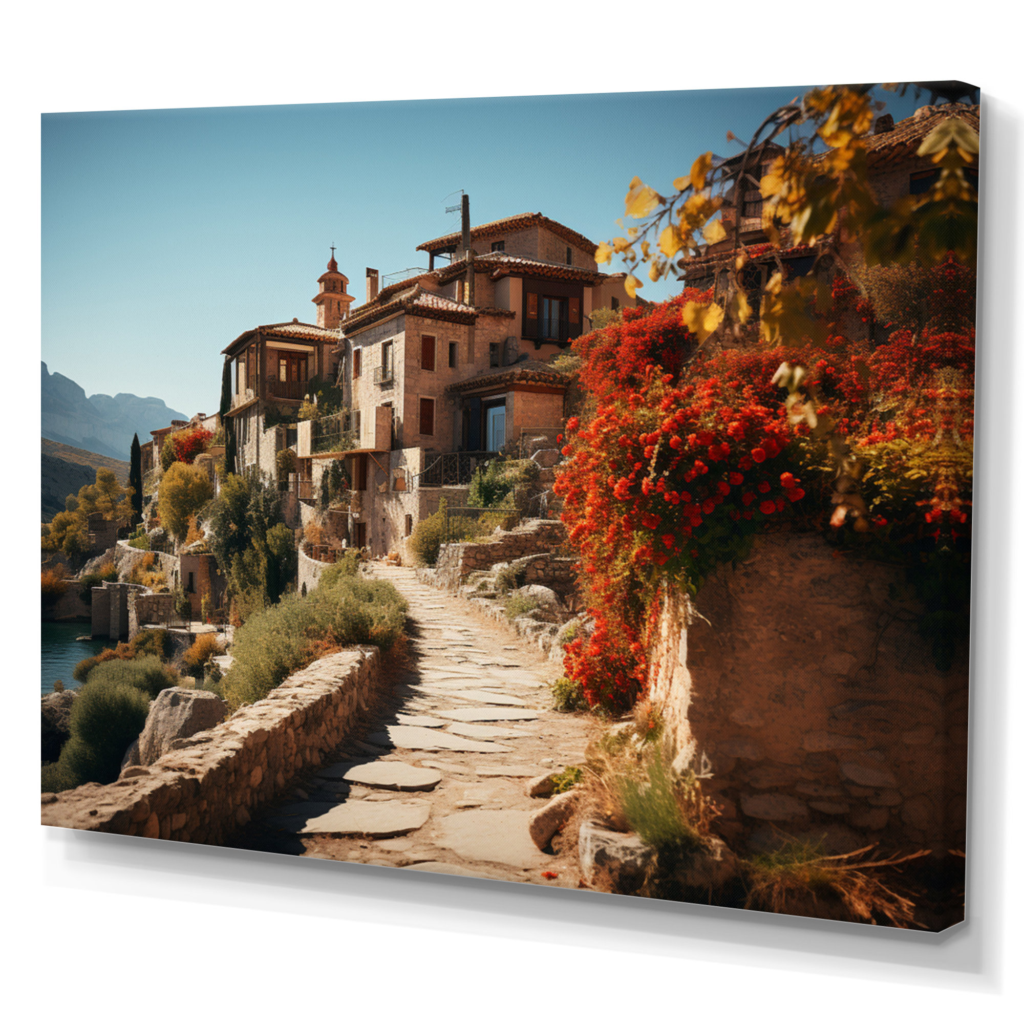 Latitude Run® Spain Rustic Village In Andalusia - Spain Canvas Wall Art ...