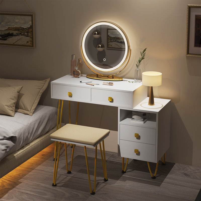 Willa Arlo Interiors Merlene Vanity | Wayfair