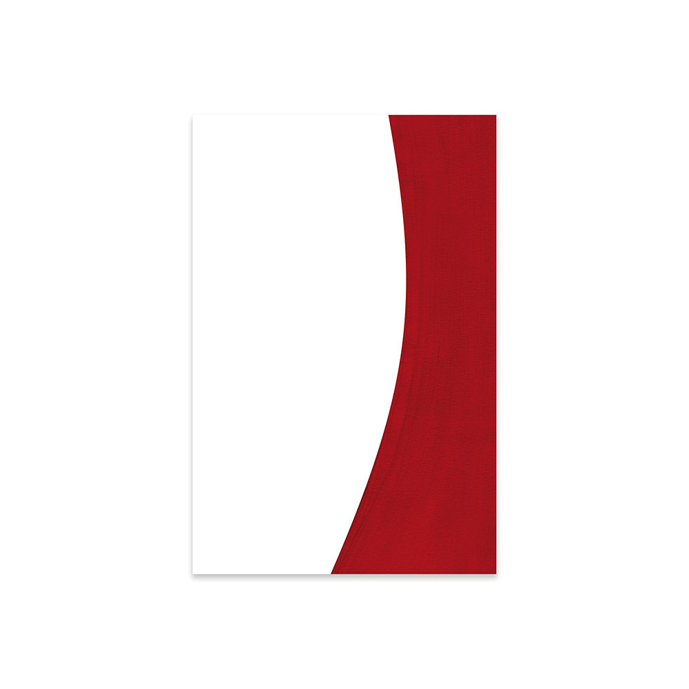 Latitude Run® Minimal Red I by Nouveau Prints - Unframed Graphic Art ...